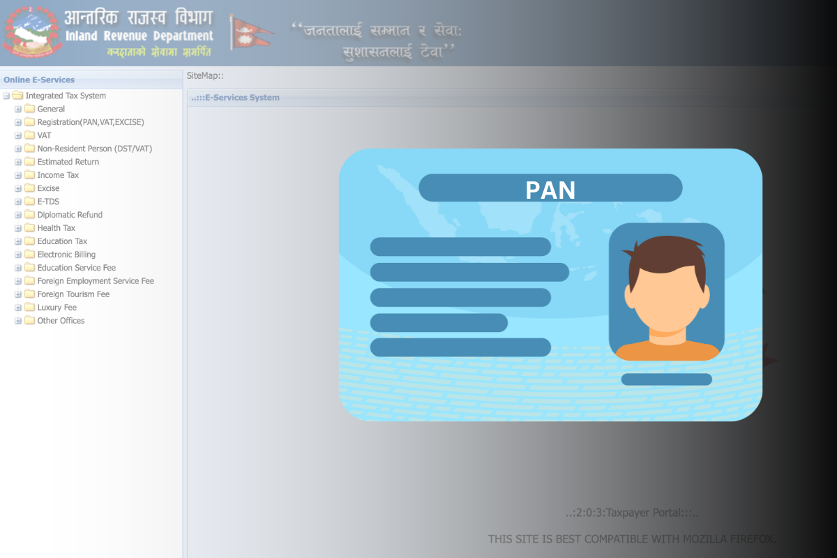 How To Register Personal PAN Card in Nepal? Applying for PAN Made ...